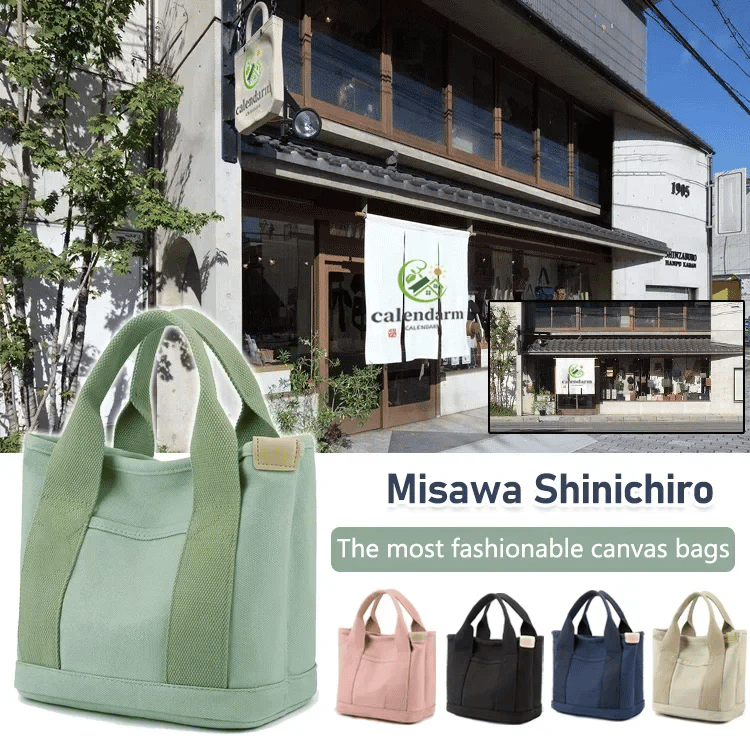 [Japanese handmade]Large capacity multi-pocket handbag – seasiametaverse